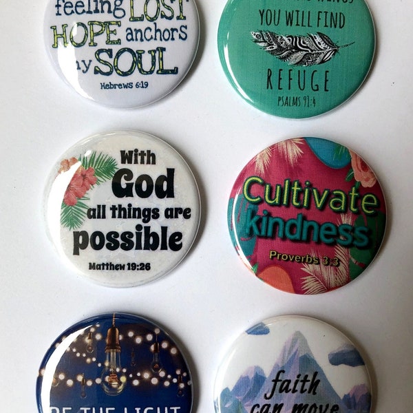 Christian Buttons - Etsy