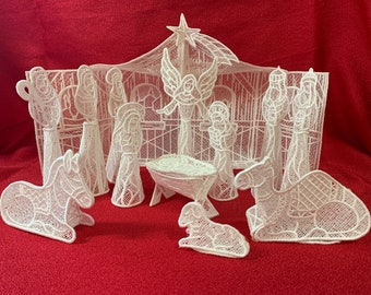 Ukrainian Nativity Set - Etsy