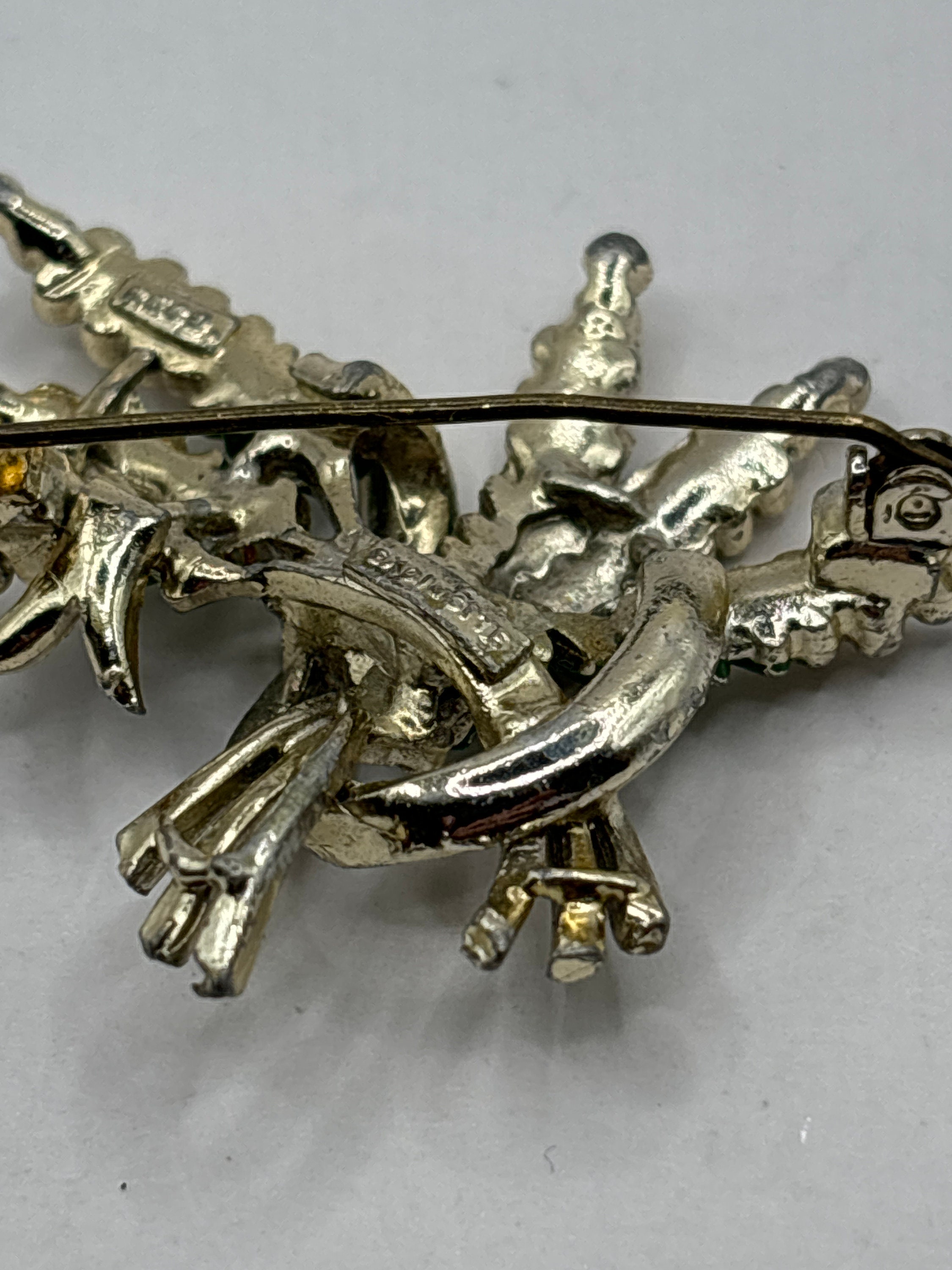 Vintage Signed Exquisite Brooch Lucky Whit Heather - Etsy