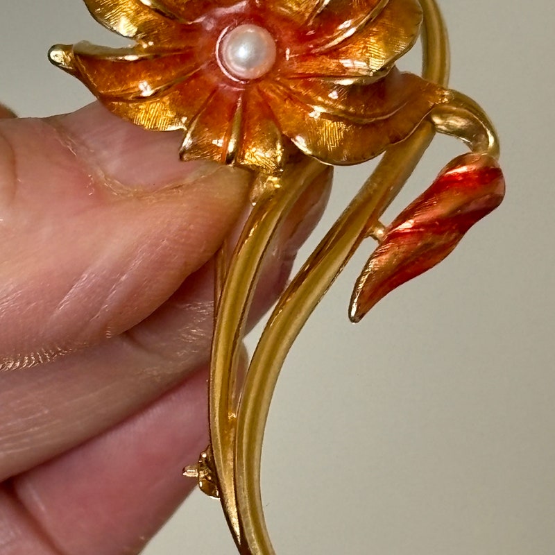 Erwin Pearl Brooch - Etsy