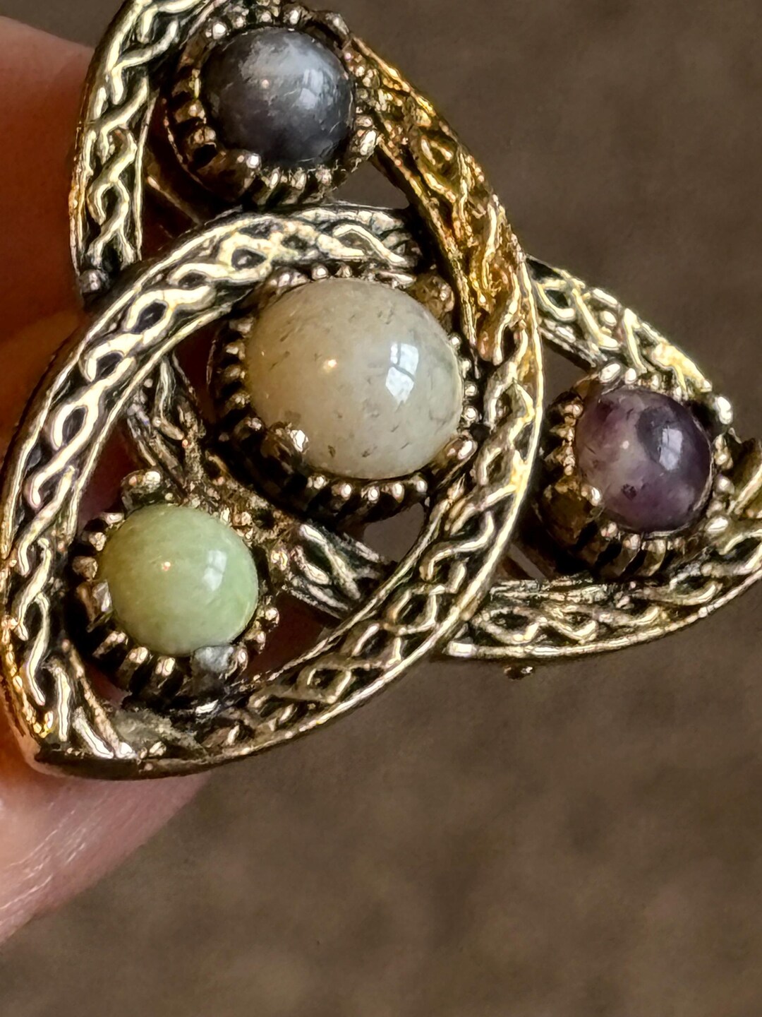 Vintage Signed Jacobite Brooch - Etsy