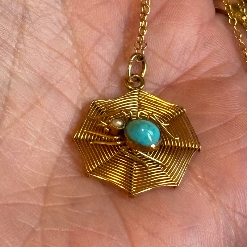 Spider Web Turquoise - Etsy