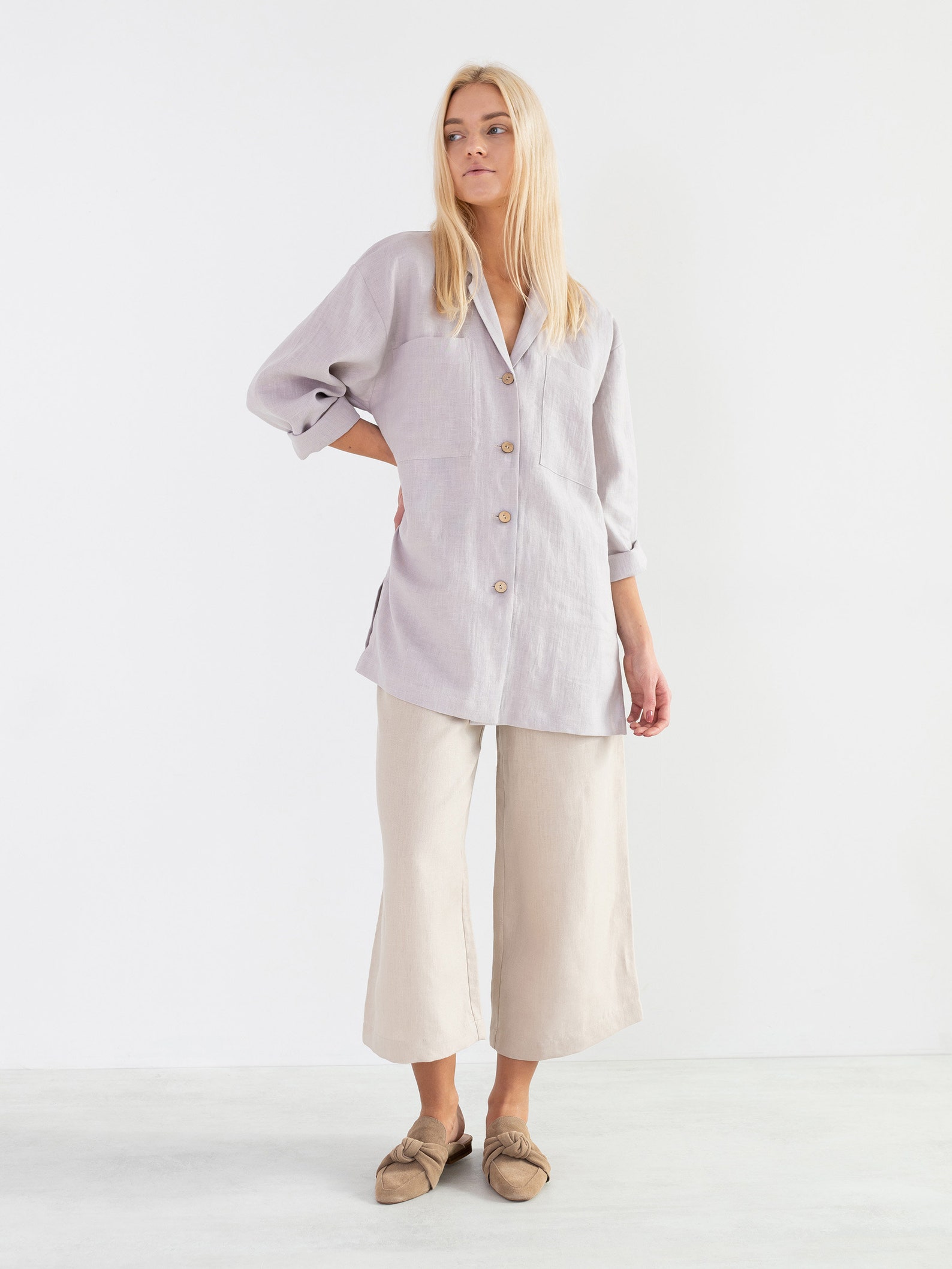 ROSEMARY Linen Shirt - Etsy