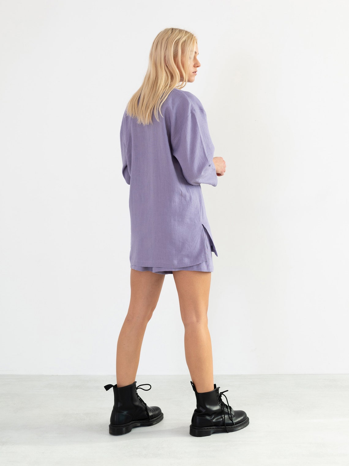 ROSEMARY Linen Shirt / Handmade Clothing for Women - Etsy