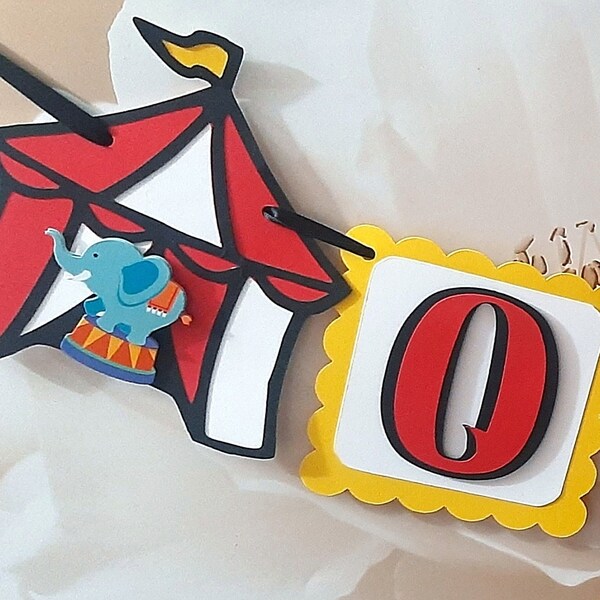 Circus Banner - Etsy