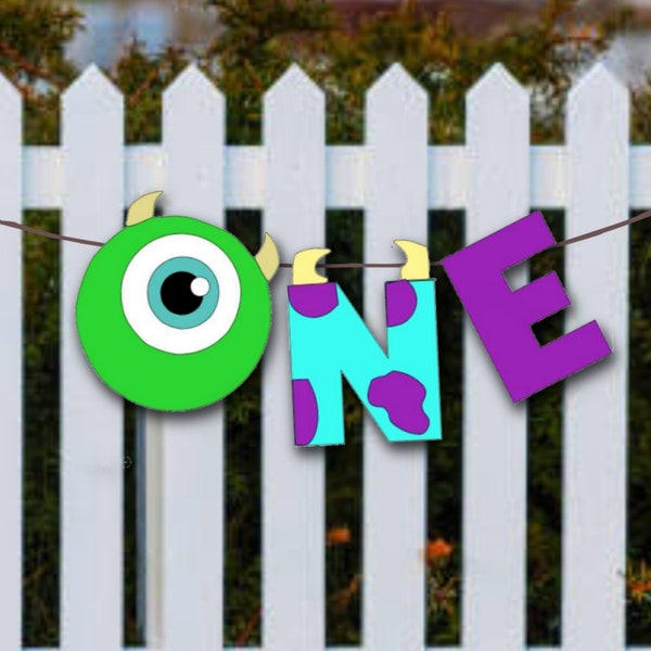 Monster 1st Birthday - Etsy