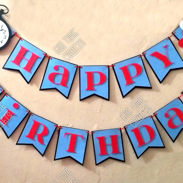 Wonderland Banner - Etsy
