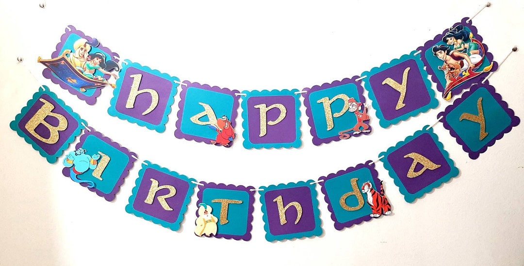 Princess Theme Birthday Banner - Etsy