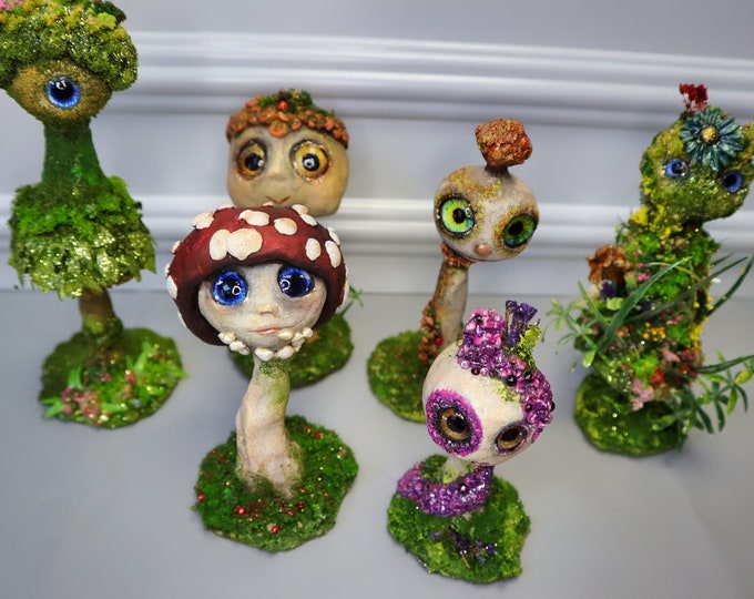 Forest Fae / Fairy Garden Creatures / Fantasy Magical Forest Fae ...