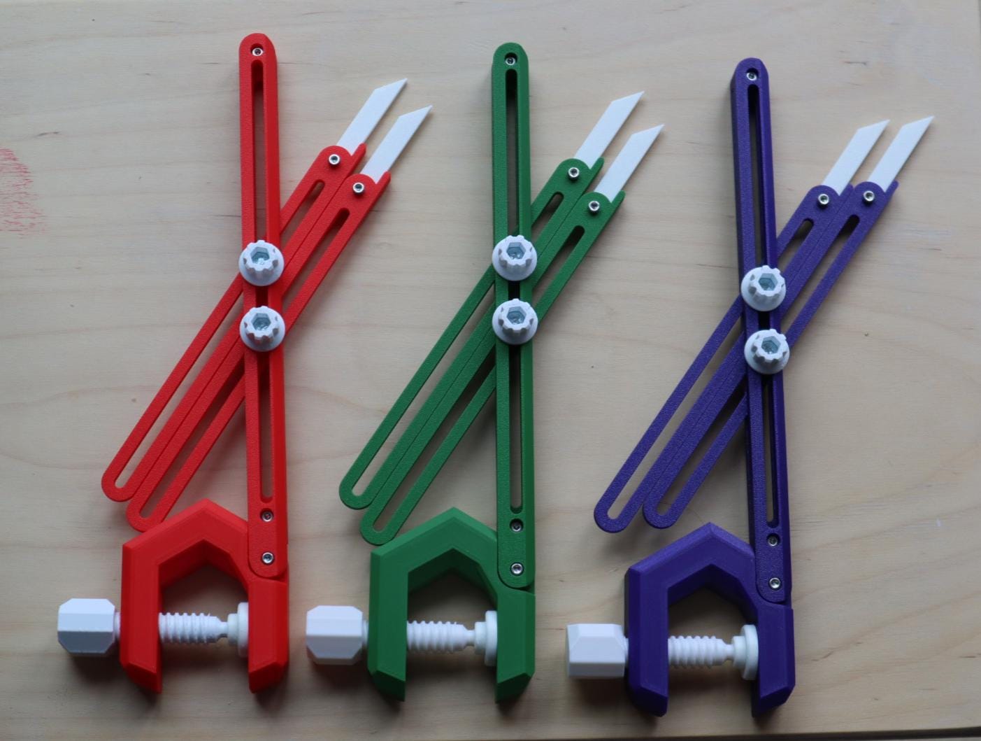 Height Throwing Gauge (clamp On) With Rubber Pointers for Pottery Wheel ...