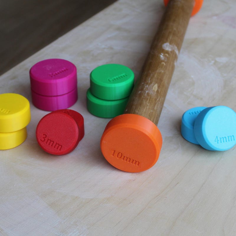 1/2 Rolling Pin Spacer Strips - Etsy Canada