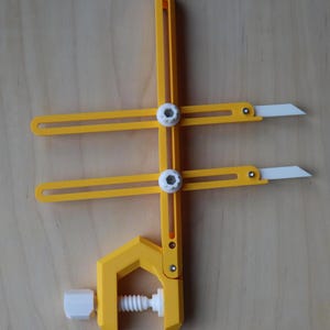 Height Throwing Gauge (clamp On) With Rubber Pointers for Pottery Wheel ...