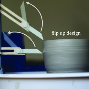 Height Throwing Gauge (clamp On) With Rubber Pointers for Pottery Wheel ...