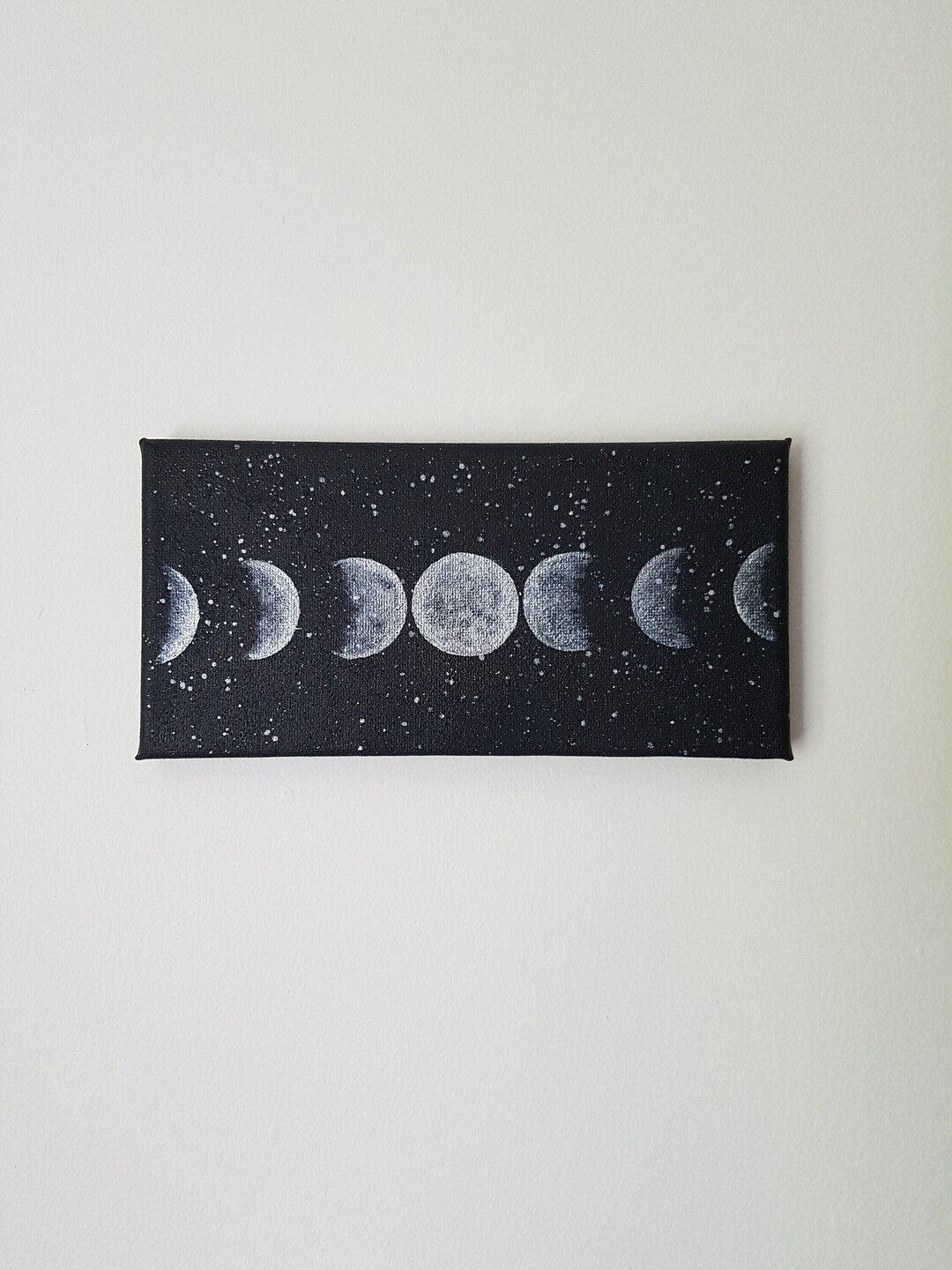 Moon Phases Original Painting - Etsy