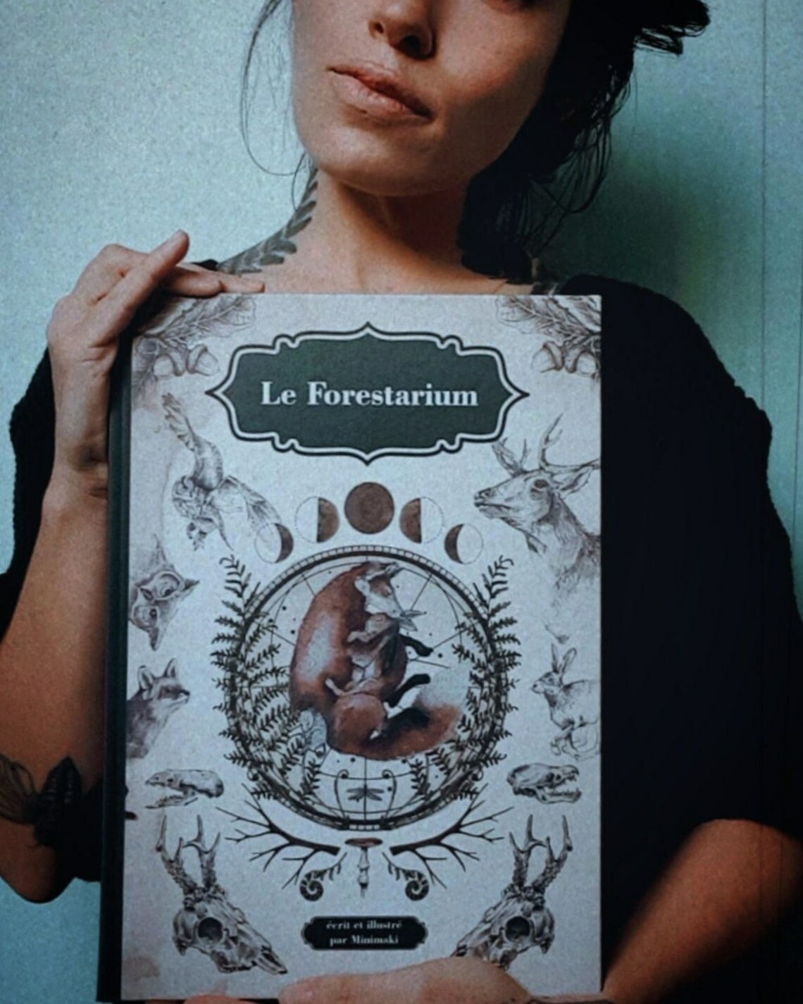 Forestarium livre minimaki art illustration foret magie - Etsy France