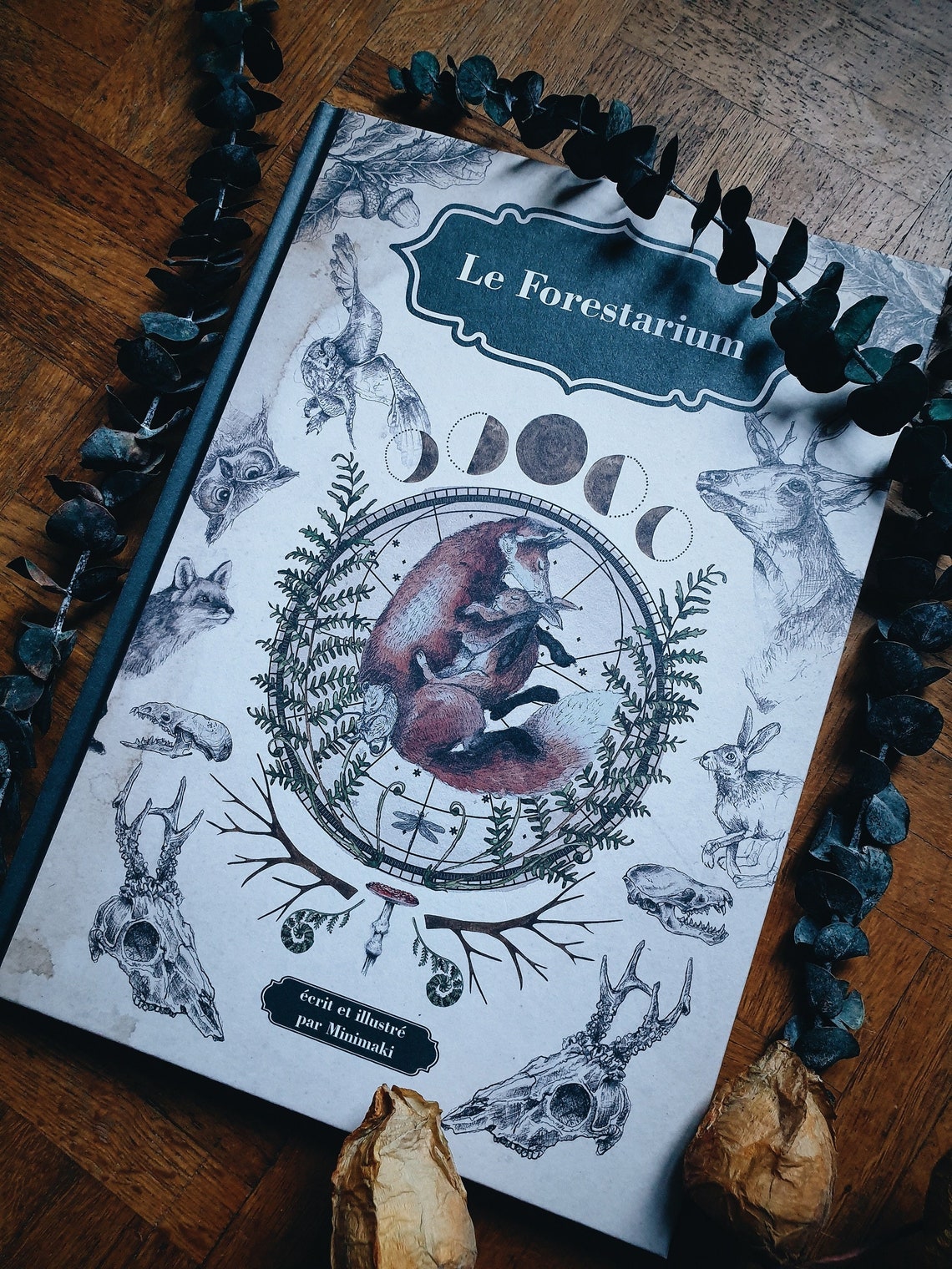 Forestarium livre minimaki art illustration foret magie - Etsy France