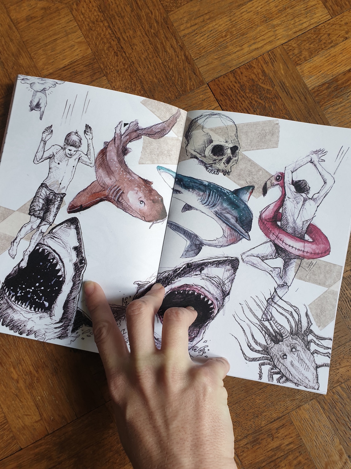 Sketchbook Zine 32 Pages Minimaki - Etsy