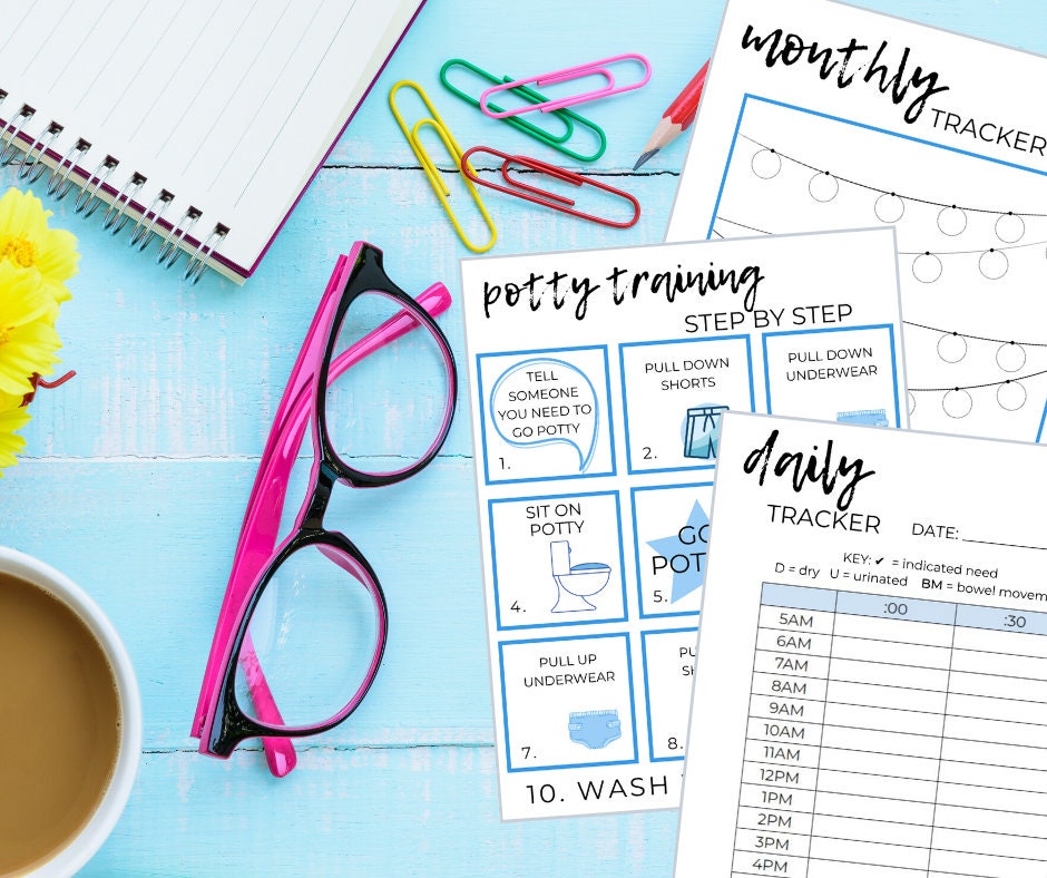 Potty Training Planner - Etsy