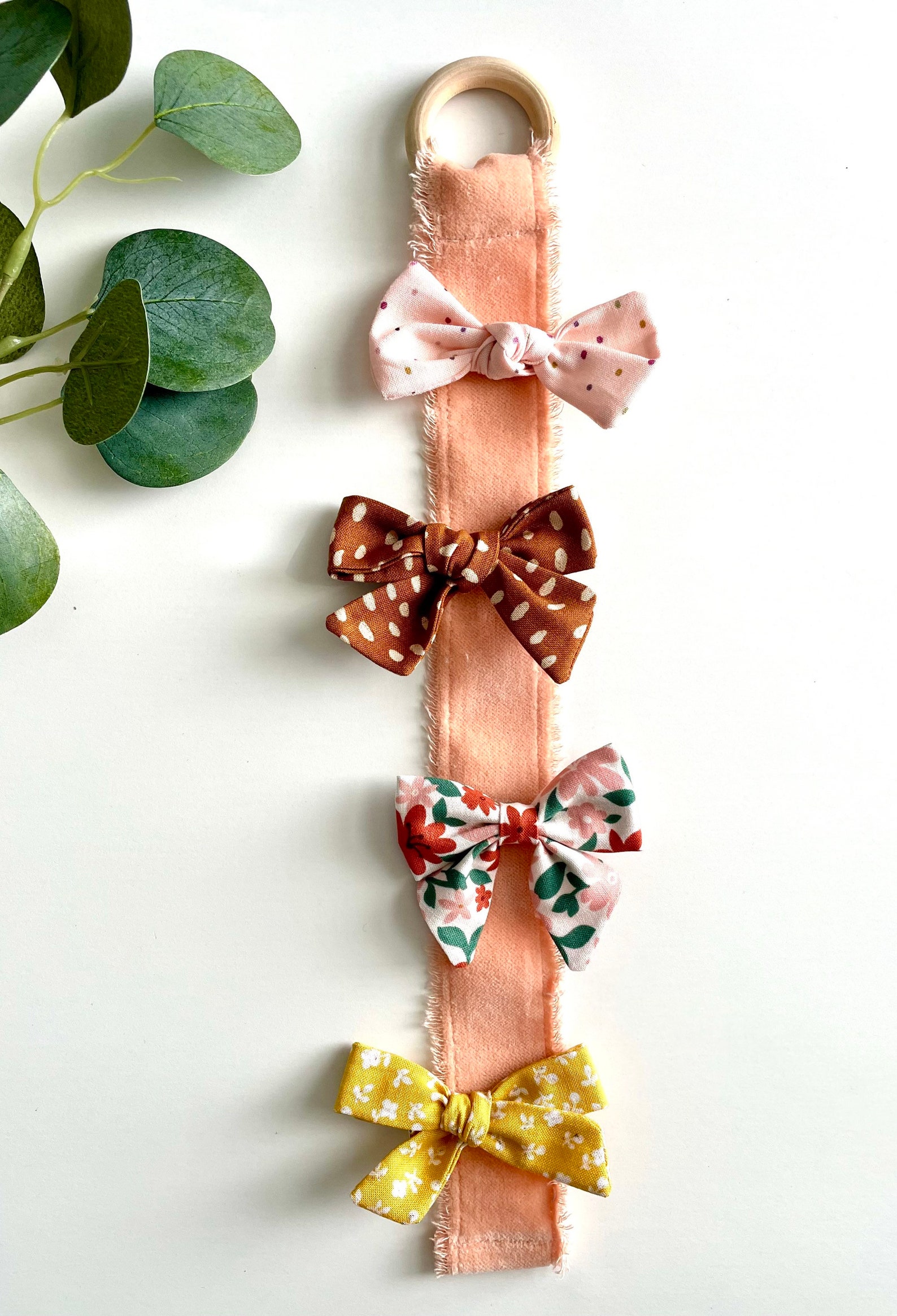 Boho Bow Holder Choose Your Own Bow Holder Minimal Hair Clip - Etsy