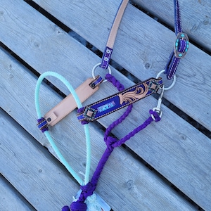 Lariat Hybrid Halter - Etsy