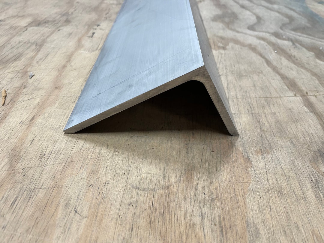 6061 T651 Aluminum Angle 3"x 5" X 1/4" Thick - Etsy