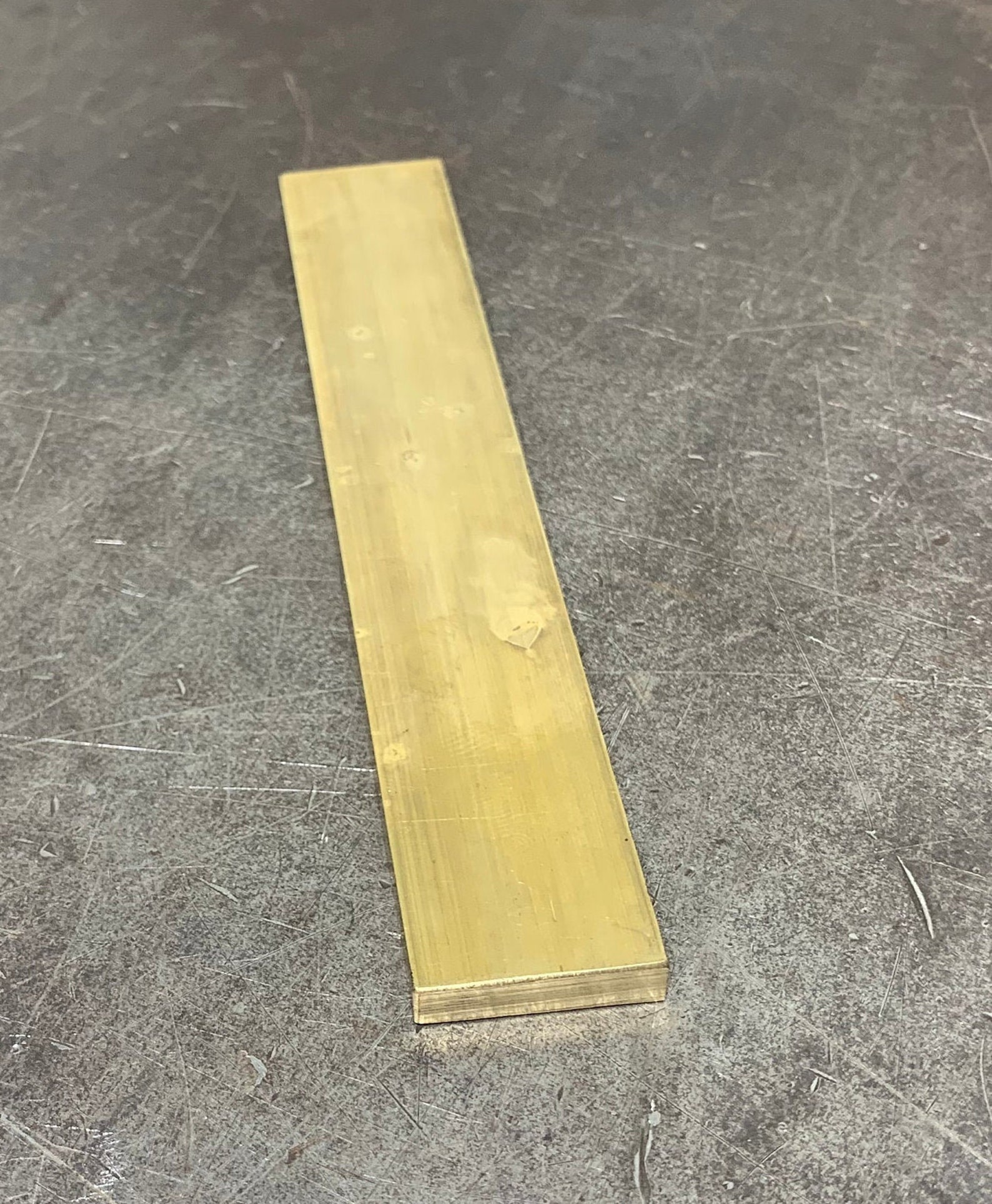 Brass Flat Bar Stock 3/8"x 1" X 6" Knife Making Handle Bolster C360 ...