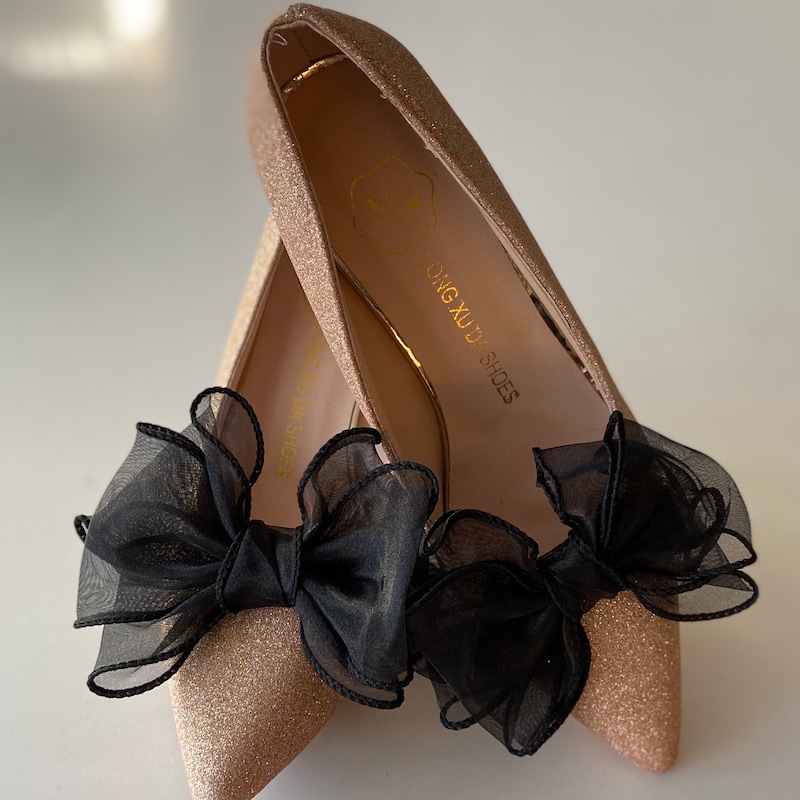 Bow Shoe Clips - Etsy