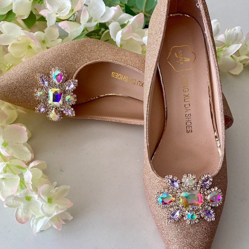 Crystal Shoes - Etsy