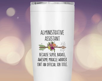 Funny Administrative Assistant Gift Idea Mug Not Magician - Etsy