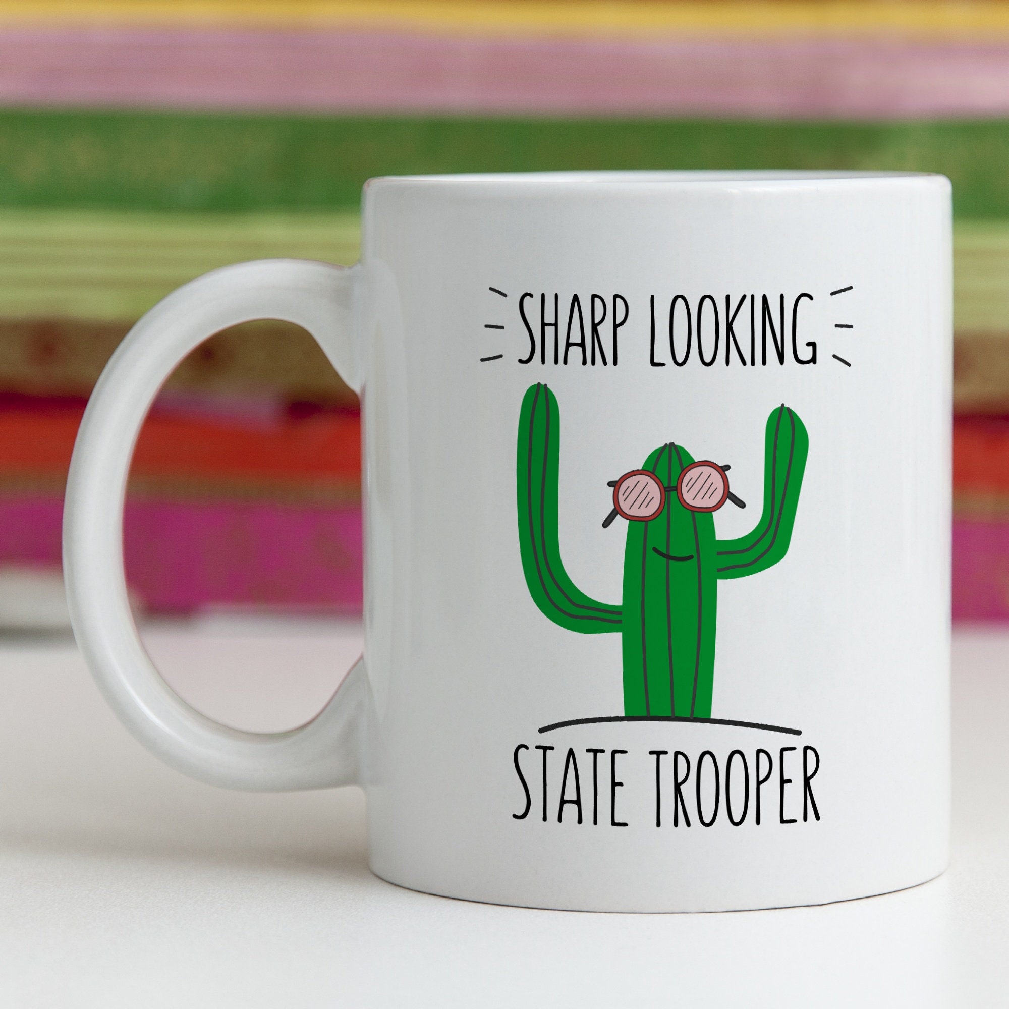 Funny State Trooper Police Personalized Gift Idea Mug Academy ...