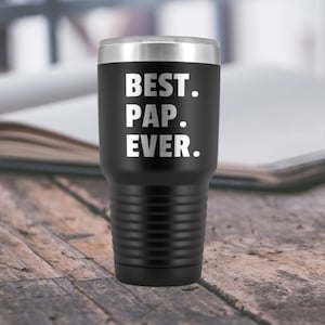 Pap Gift Pap Tumbler Pap Present Best Pap Ever Pap Fathers Day Pap ...