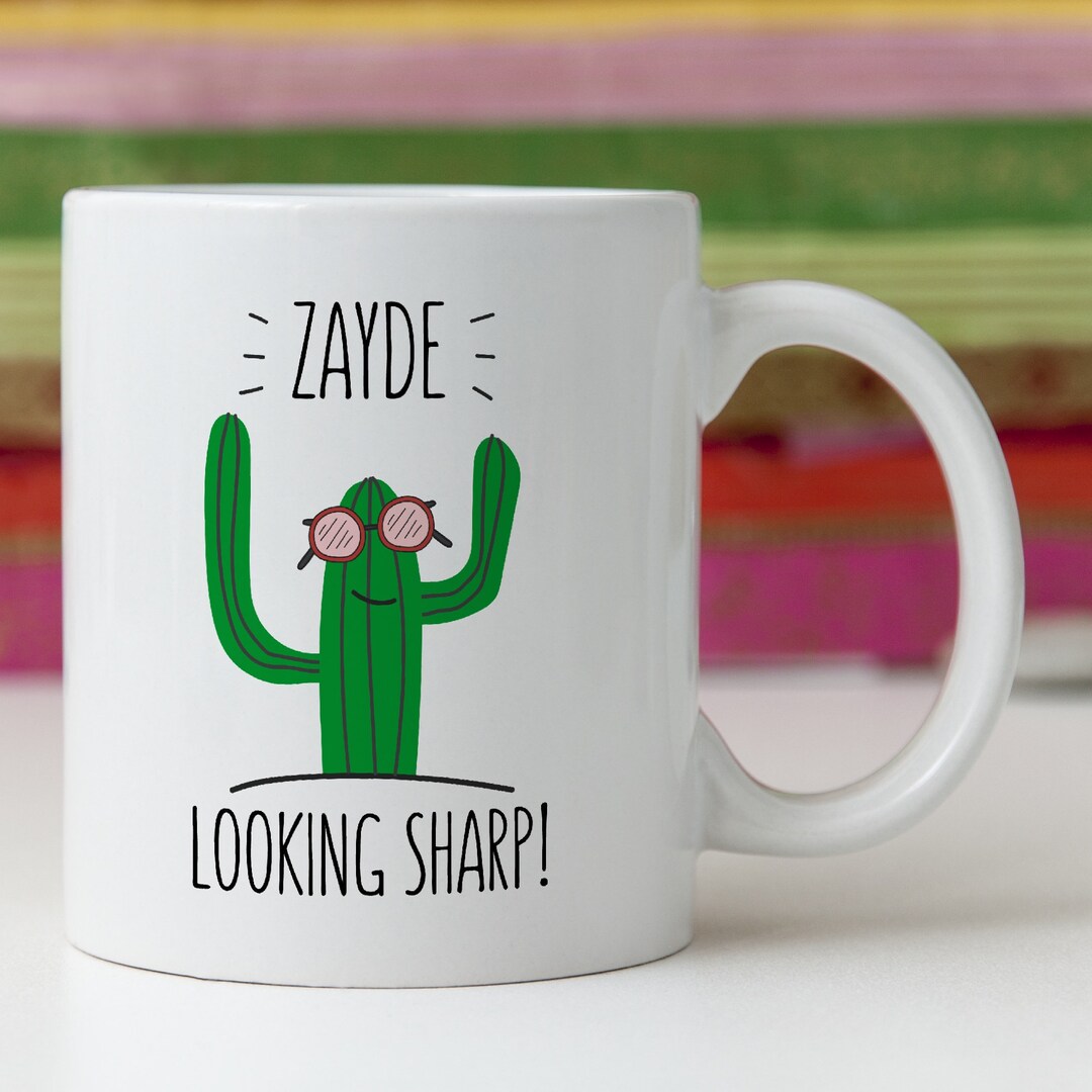 Funny Zayde Gift Idea Mug Looking Sharp - Etsy