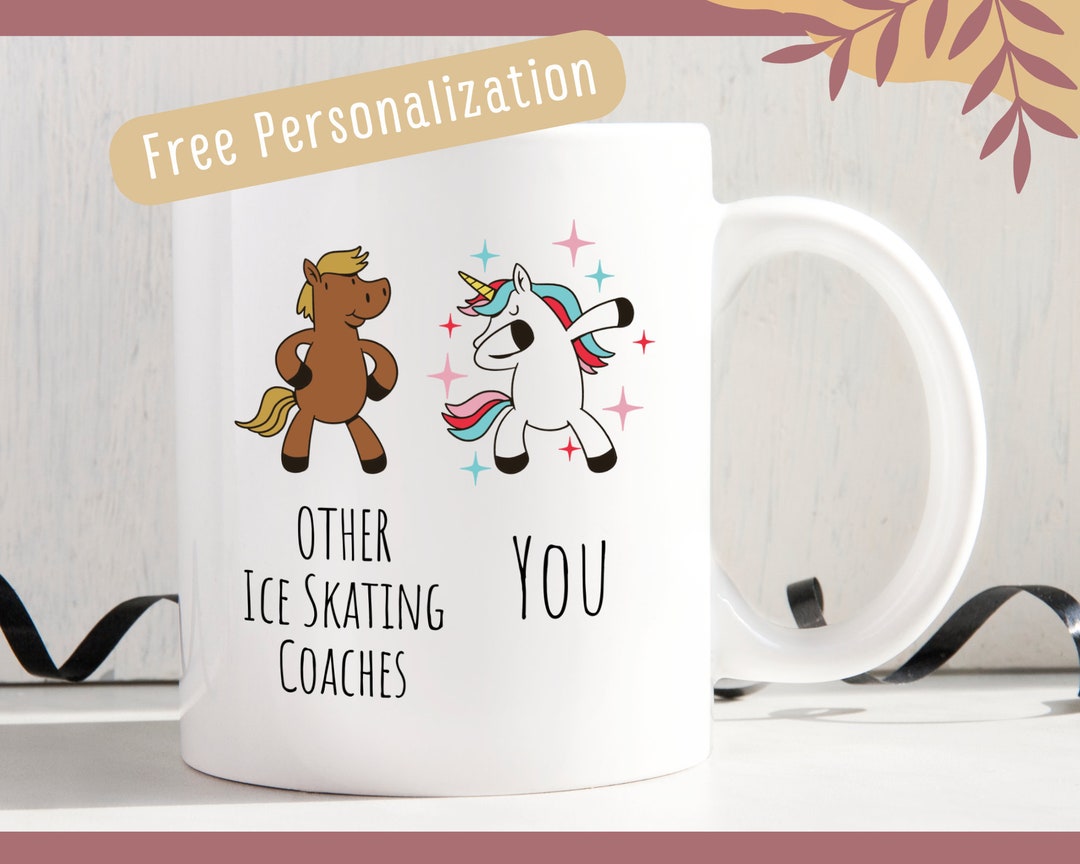 Ice Skating Coach Cup, Figure Skating Coach Mug, Ice Skating Teacher ...