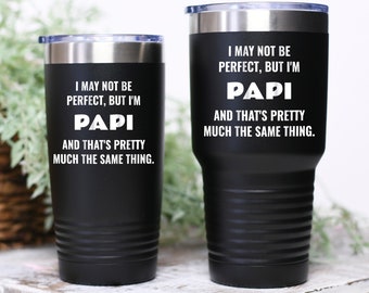 Best Papi Ever, Gifts From Papi , Papi Gifts, Papi Travel Mug ...