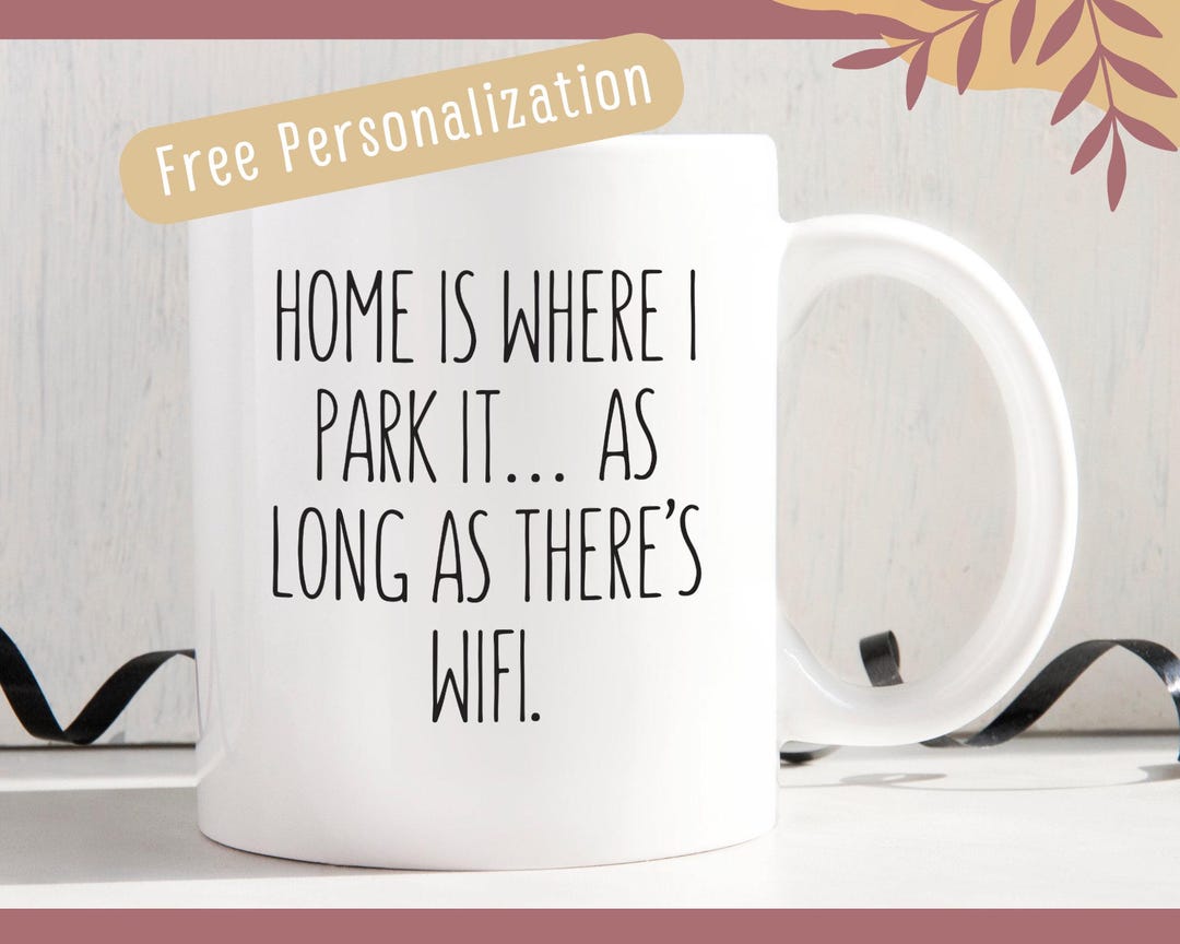 RV Living Cup, Camper Life Mug, Nomad Living, Wanderlust Lifestyle ...