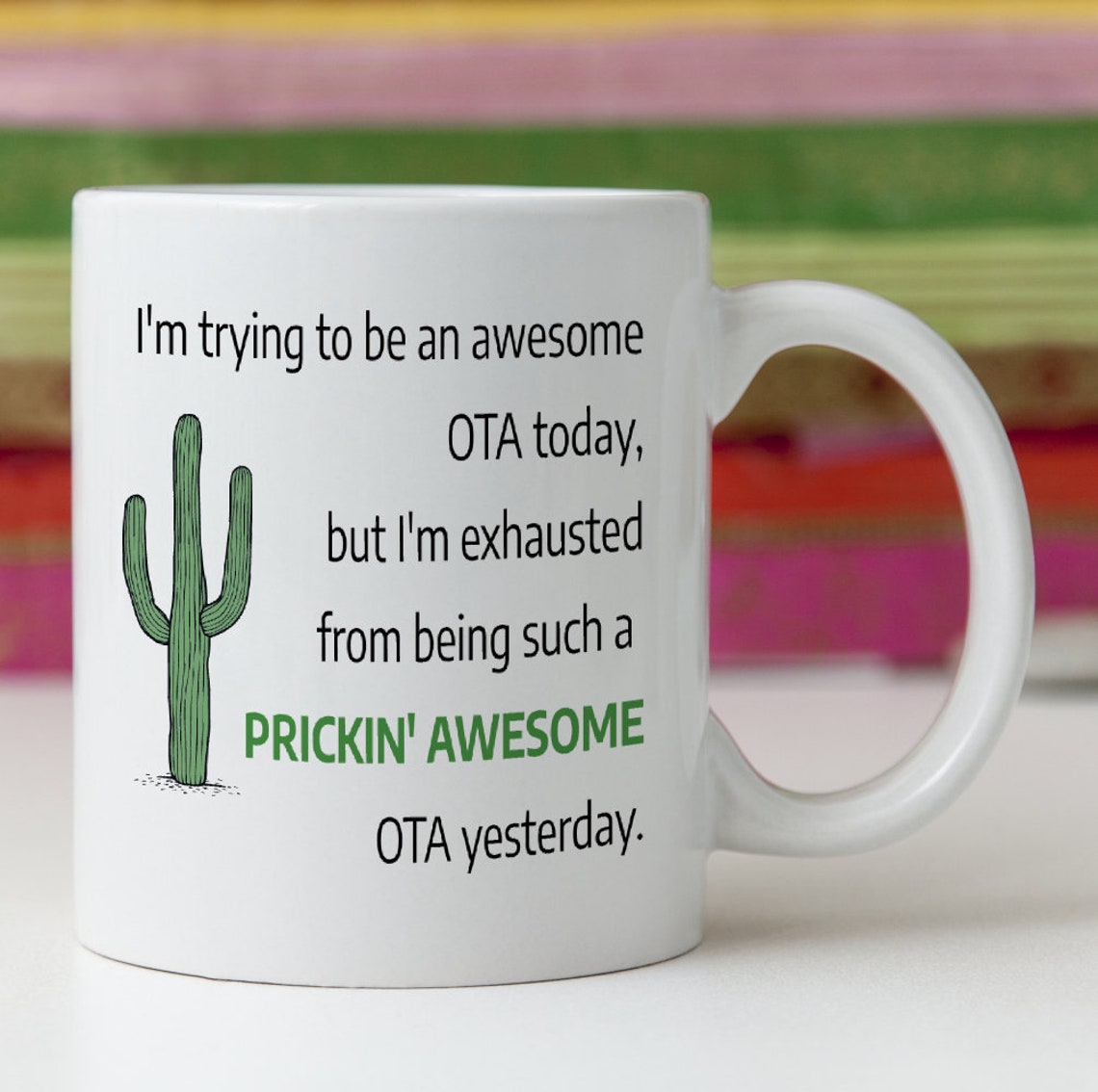 Occupational Therapy Aide OTA Mug Funny Gift Idea Being Etsy occupational-therapy-aide-ota-mug-funny-gift-idea-being-etsy