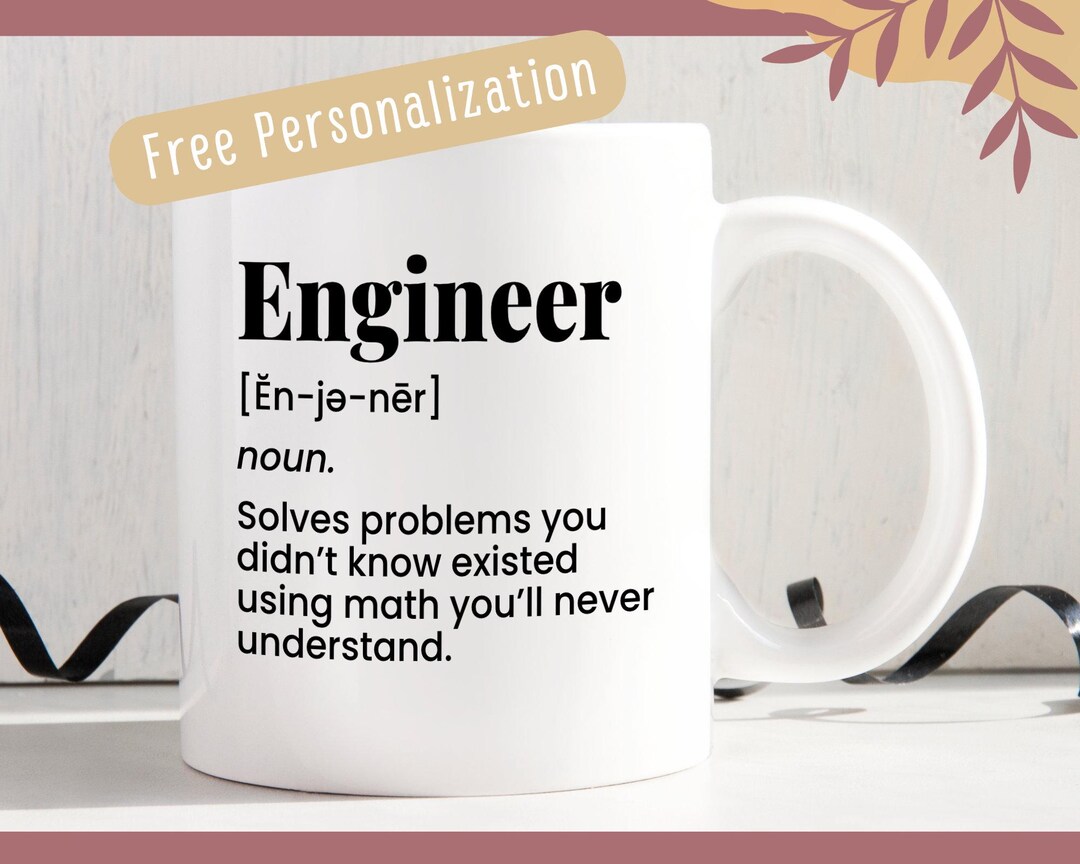 Engineer Cup, Mechanical Engineer Mug, Electrical Engineer Coffee Cup ...