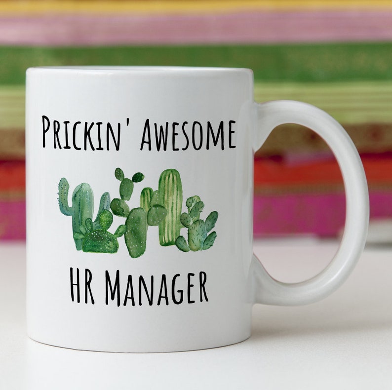 Funny HR Human Resources Manager Gift Idea Mug Prickin' | Etsy
