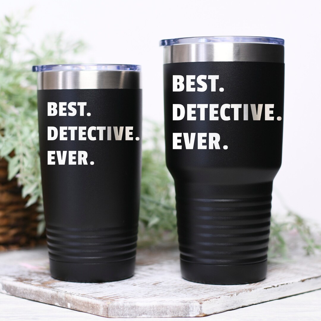 Detective Gift Idea Tumbler Police - Etsy