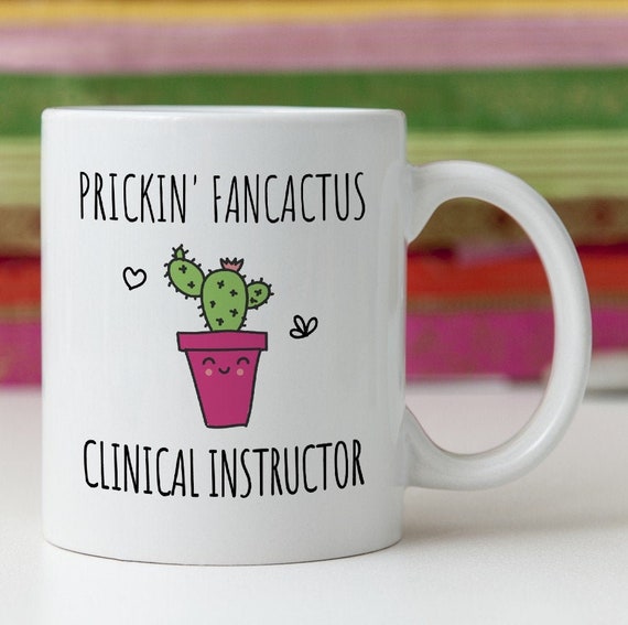 Drinkware Kitchen & Dining Funny Clinical Instructor Nursing Gift Idea ...