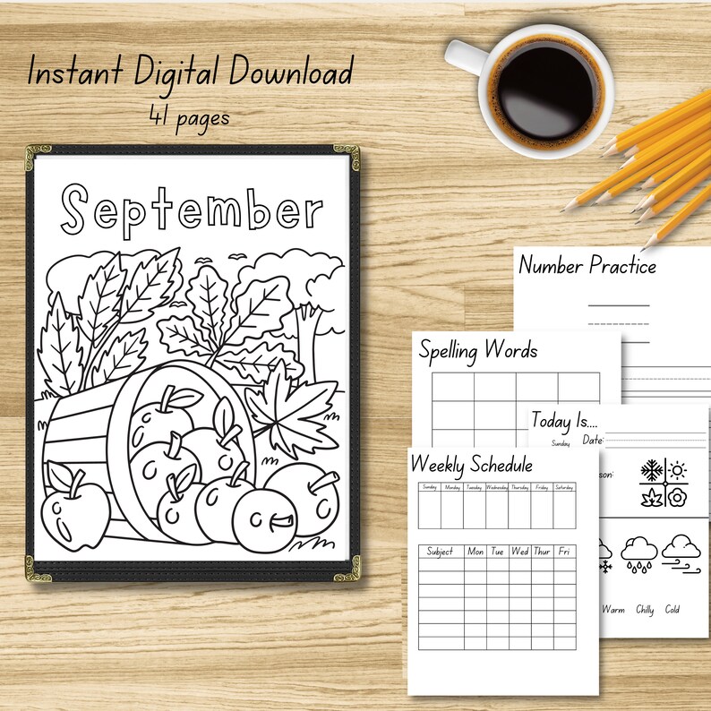 Morning Menu Printable Charlotte Mason Morning Time - Etsy