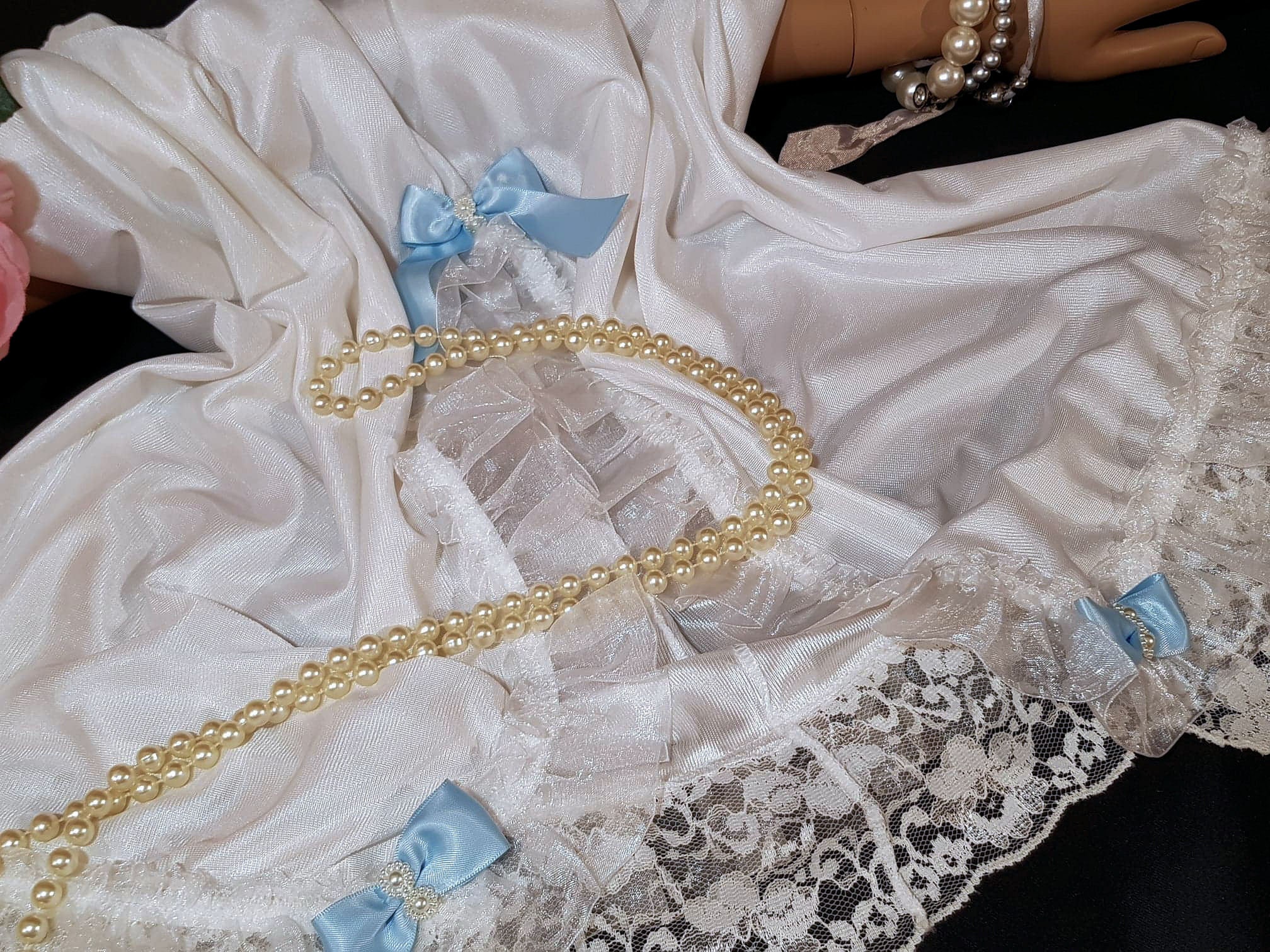 Creamy White Half Slip Nylon Size464850 Size Uk 2022