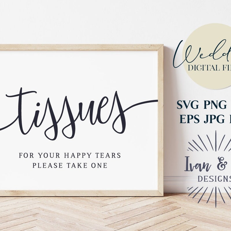 Wedding Tissues - Etsy