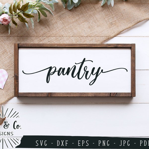 Pantry Signs for Kitchen - Etsy