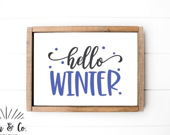 Falling Snow Svg - Etsy