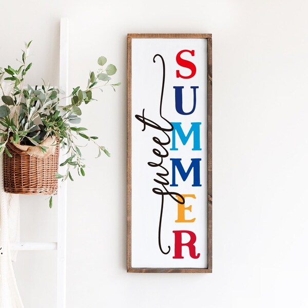 Vertical Summer Svg - Etsy