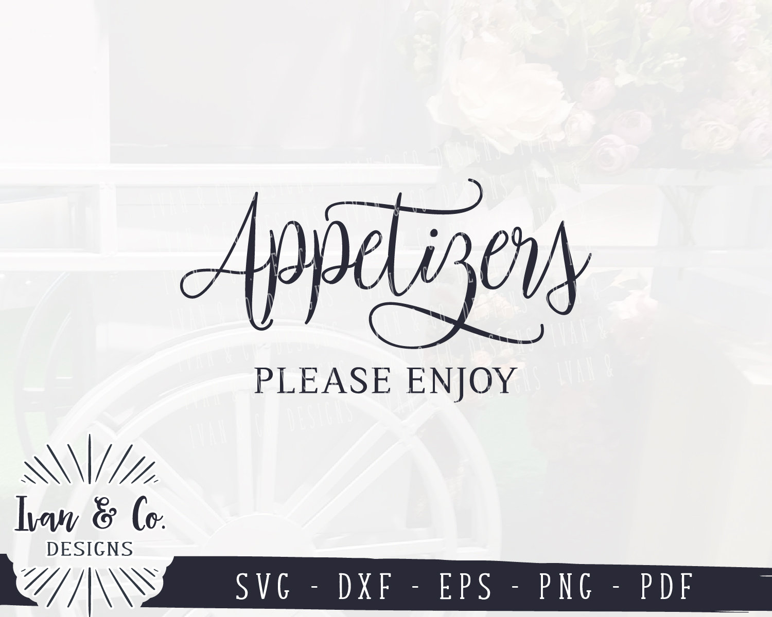 SVG Files Appetizers Please Enjoy Svg Restaurant Svg Home | Etsy
