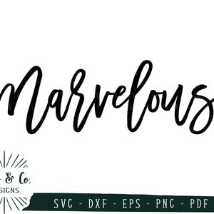 SVG Files, Marvelous Svg, Wonder Svg, Extraordinary Svg, Signs, Vector ...