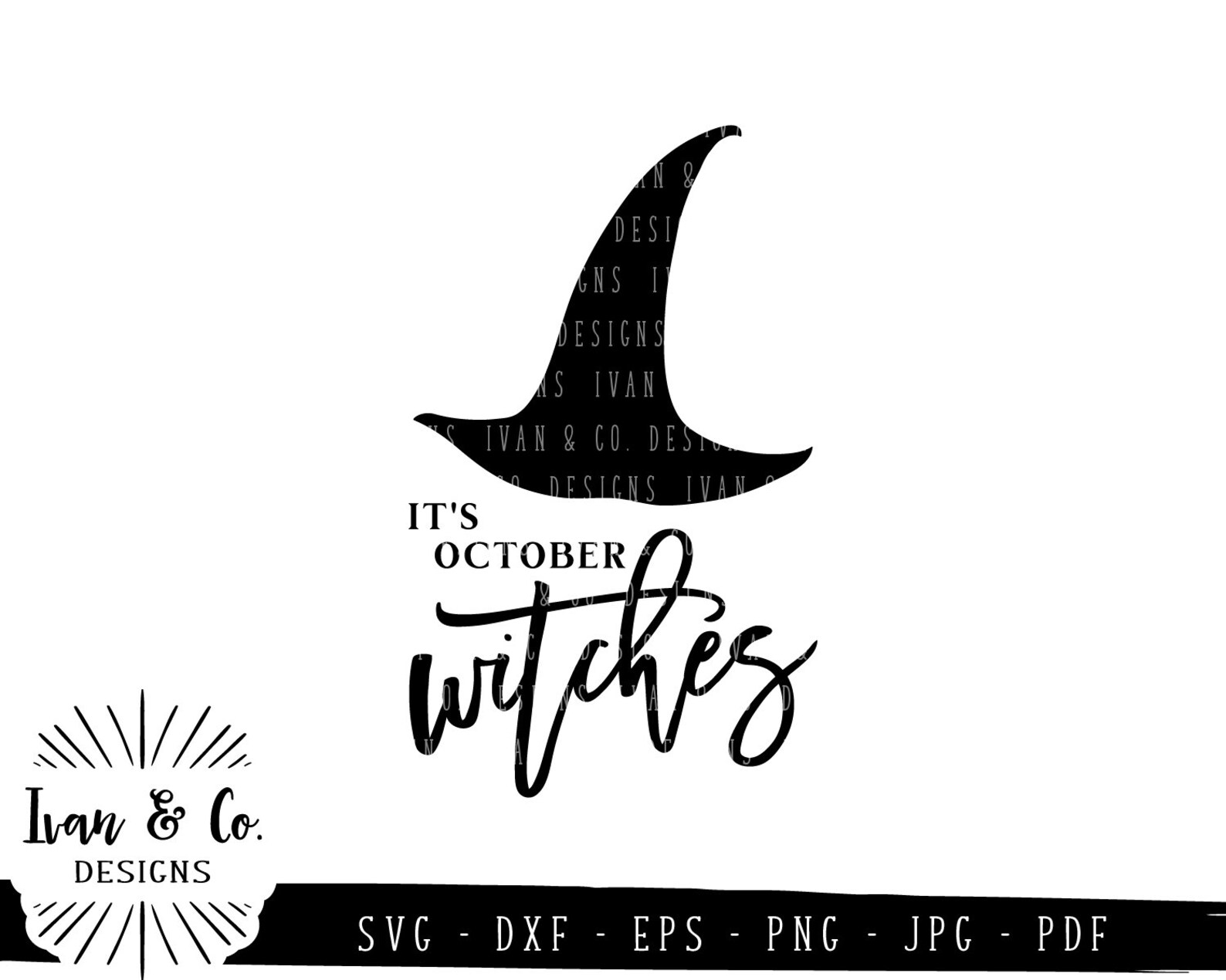 SVG Files It's October Witches Svg Halloween Svg - Etsy Norway