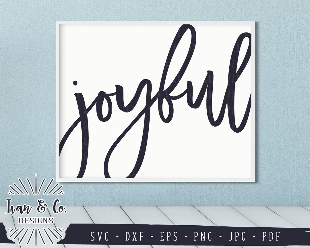 SVG Files, Joyful Svg, Christmas Svg, Holidays Svg, Farmhouse Svg ...